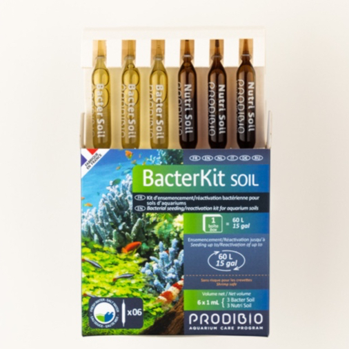 Prodibio BacterKit Soil - Beneficial bacteria seeding kit for aqua soil ...
