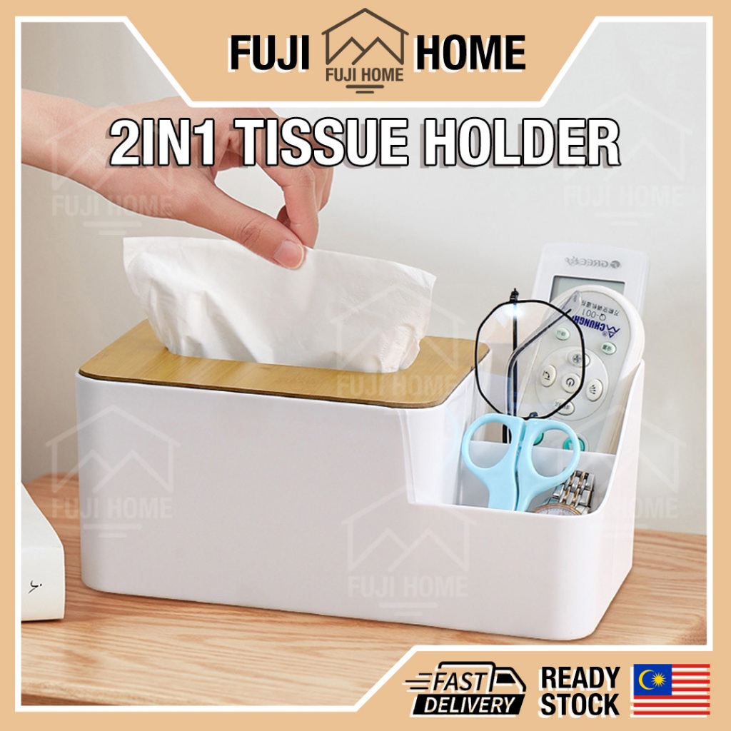 Tissue Holder Box Toilet Paper Roll Tissue Box Holder Container Tissue ...