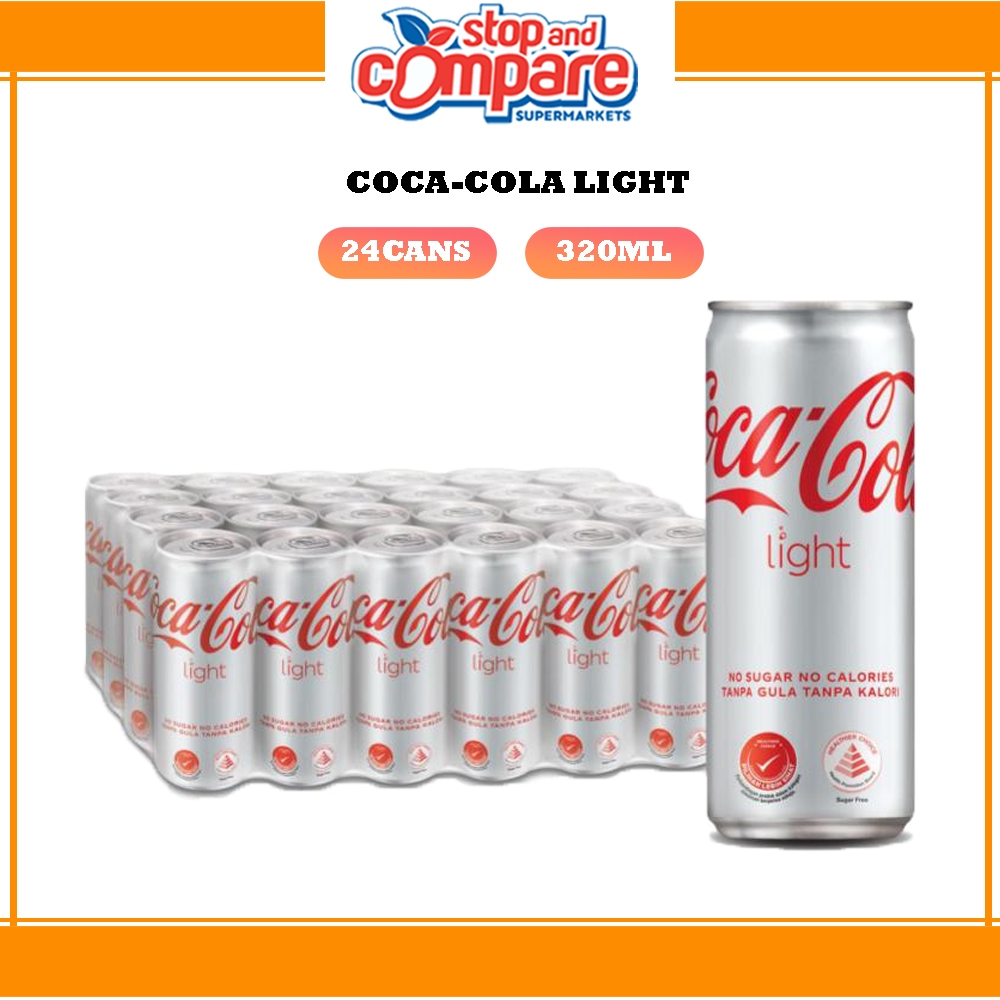 Coca-Cola Light (24 x 320ml) Case | Shopee Singapore