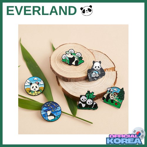 Everland Panda Bao Family Badge Set (6 Types) | Shopee Singapore