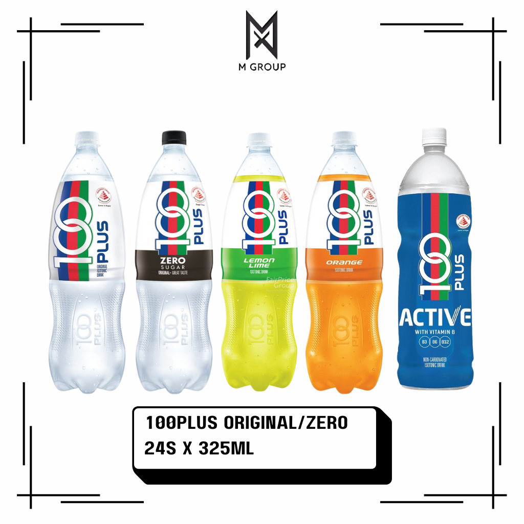 100Plus Original/Zero/Lemon/Orange/Active 1.5L 24s (Wholesale) | Shopee ...