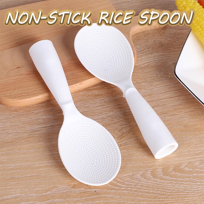 [Loveme258]Standing Rice Spatula / Non-stick Rice Spoon Porridge ...