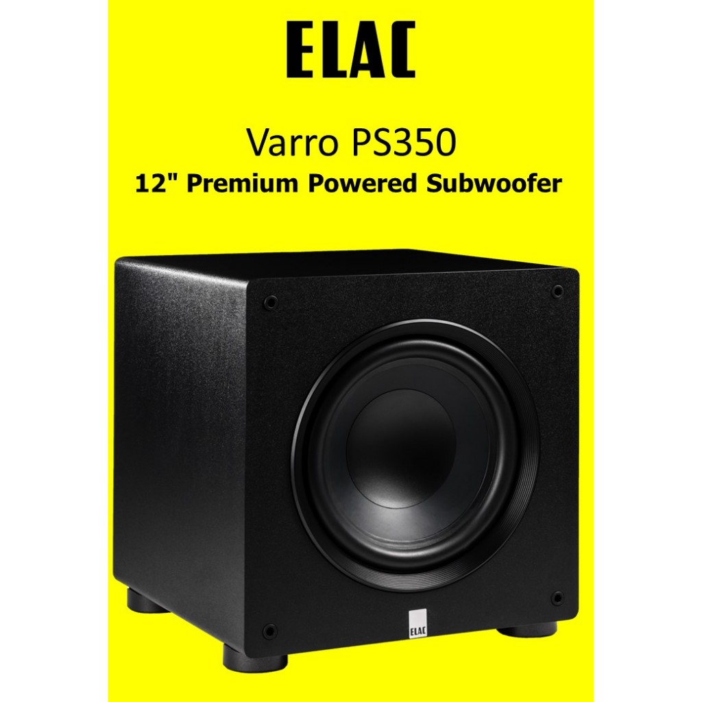ELAC Varro PS350 12" Premium Powered Subwoofer | Shopee Singapore