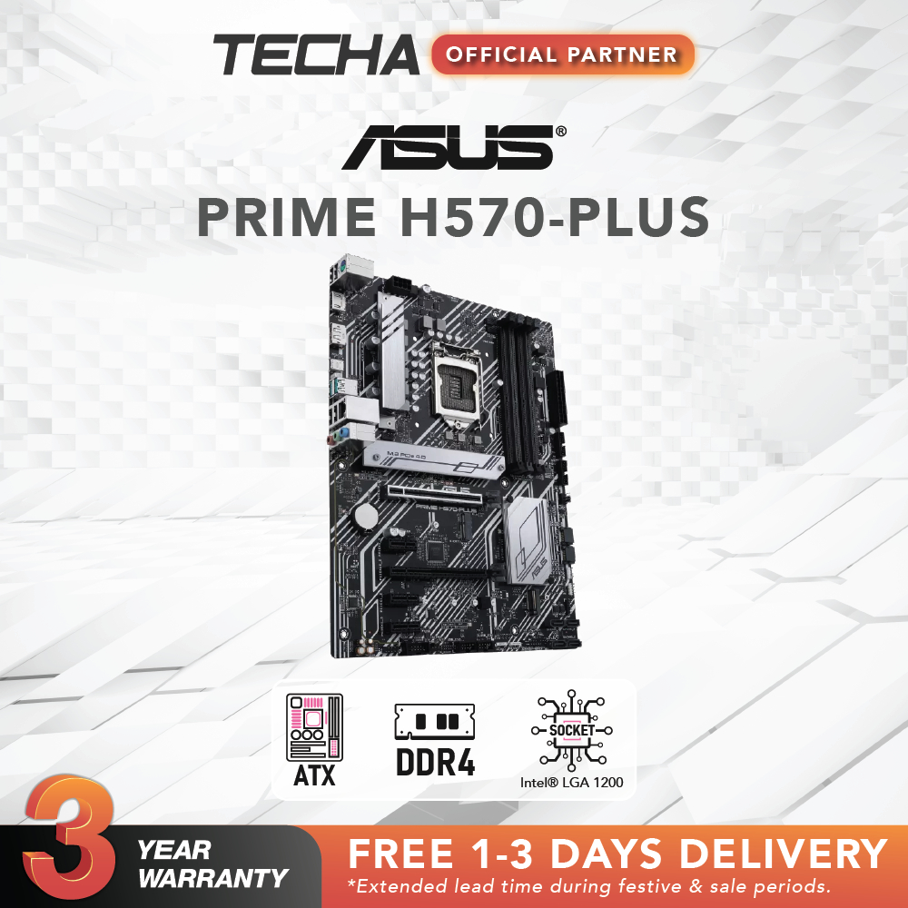 [FREE NEXT DAY] ASUS PRIME H570-PLUS | Full ATX | DDR4 Motherboard ...
