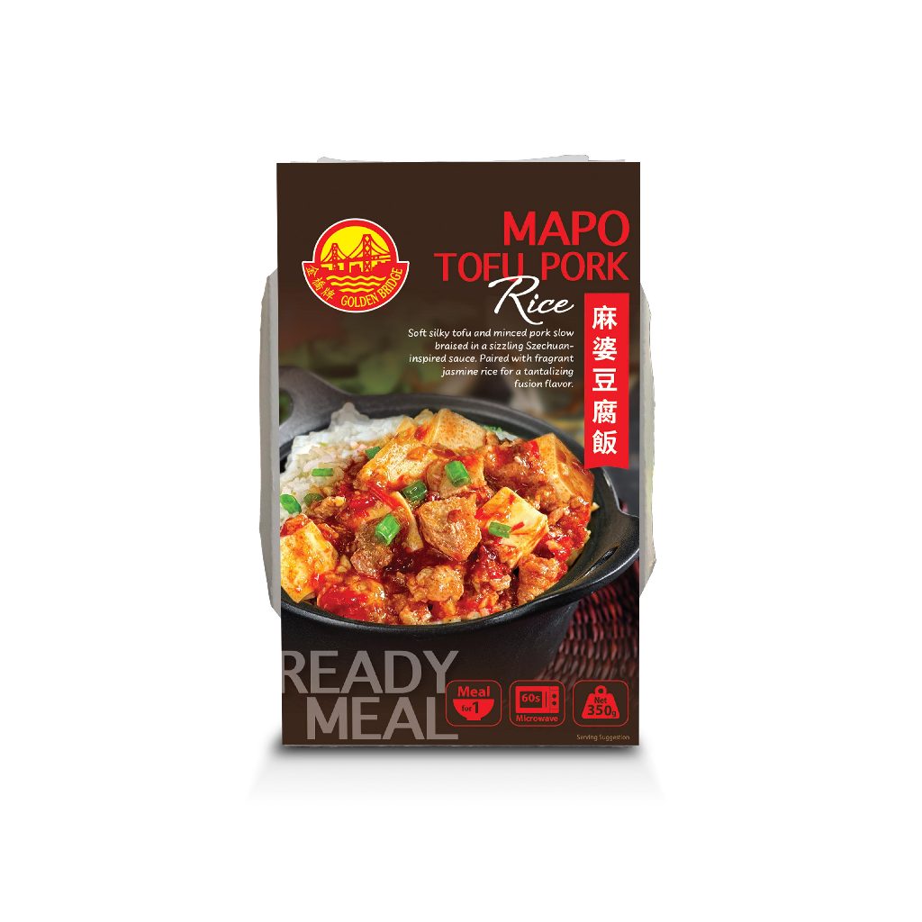 [Buy 1 Free 1] Golden Bridge Mapo Tofu Jasmine Rice 麻婆豆腐 Ready to Eat ...