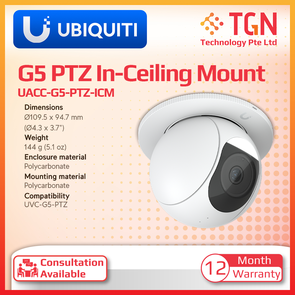 Ubiquiti G5 PTZ In-Ceiling Mount UACC-G5-PTZ-ICM | Shopee Singapore