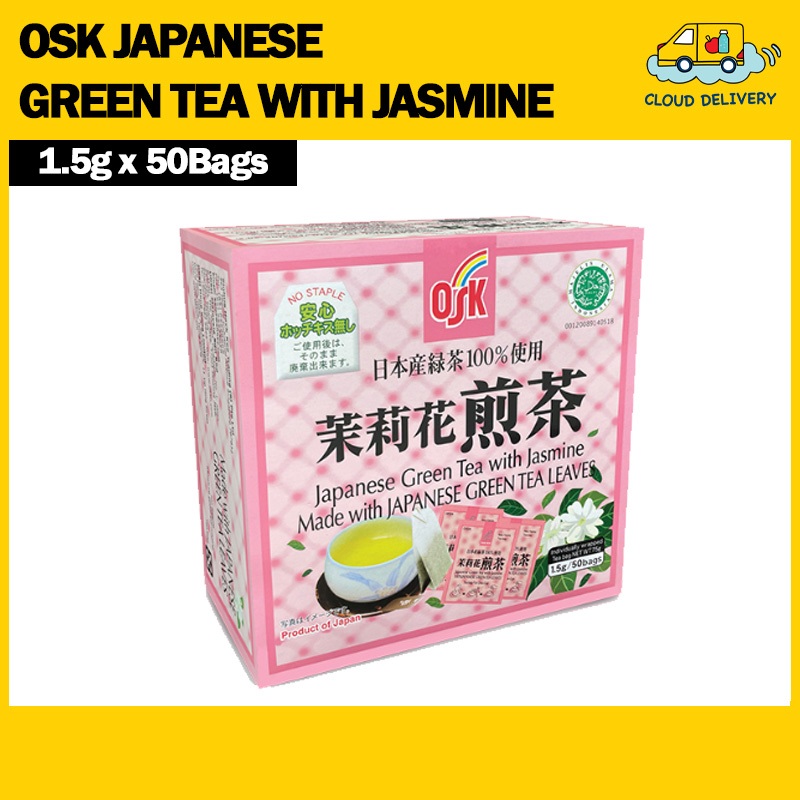 OSK Japanese Green Tea with Jasmine (50s x 1.5g) | Shopee Singapore