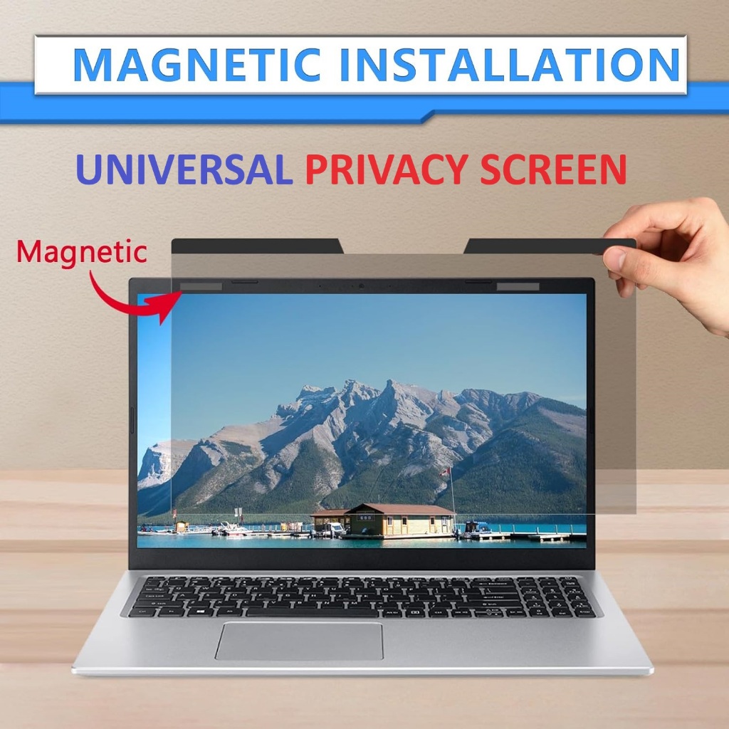 Magnetic Universal Matte Privacy Anti Blue Light Screen Protector Film ...
