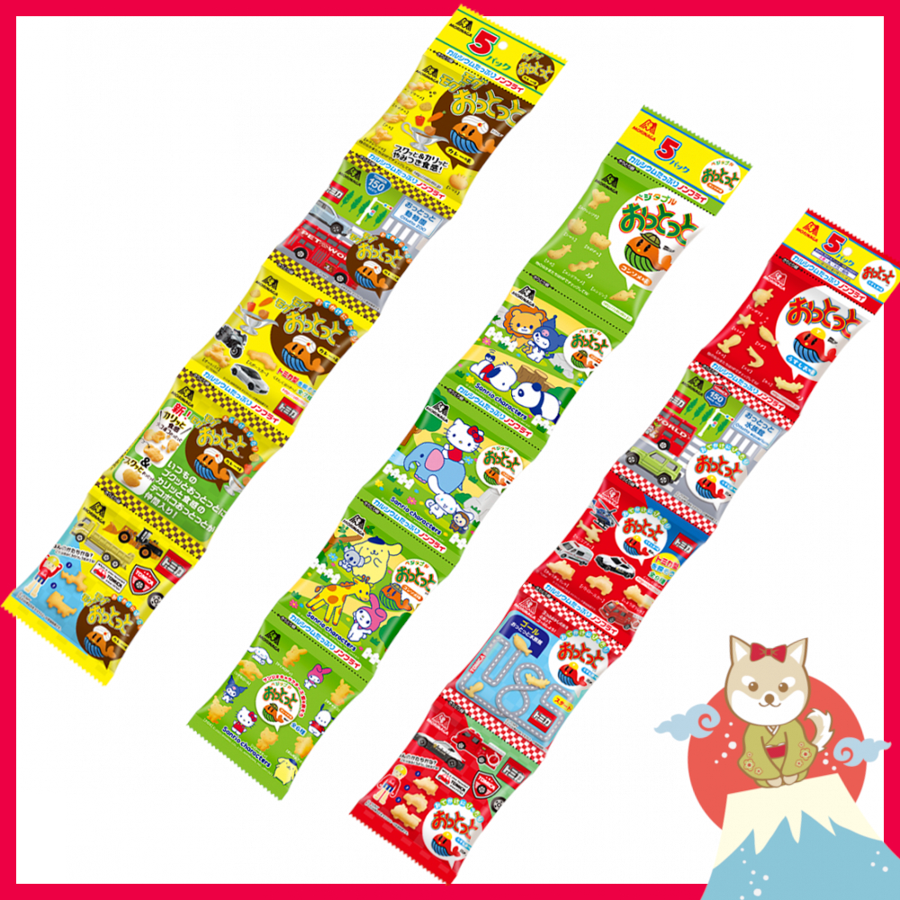 Morinaga Ottotto Non-fried potato snack Japanese snacks 10g×5packs ...