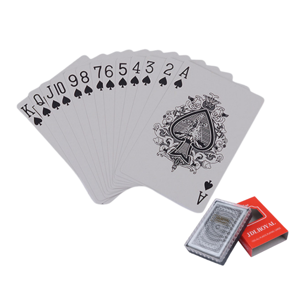 Playing Card Poker Card Waterproof PVC Playing Card 56pcs (52+4 Jokers ...