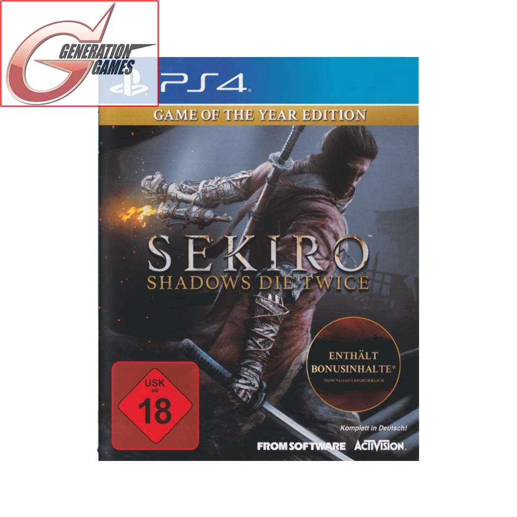 PS4 Sekiro: Shadows Die Twice Game of the Year Edition (R2 English) | Shopee Singapore