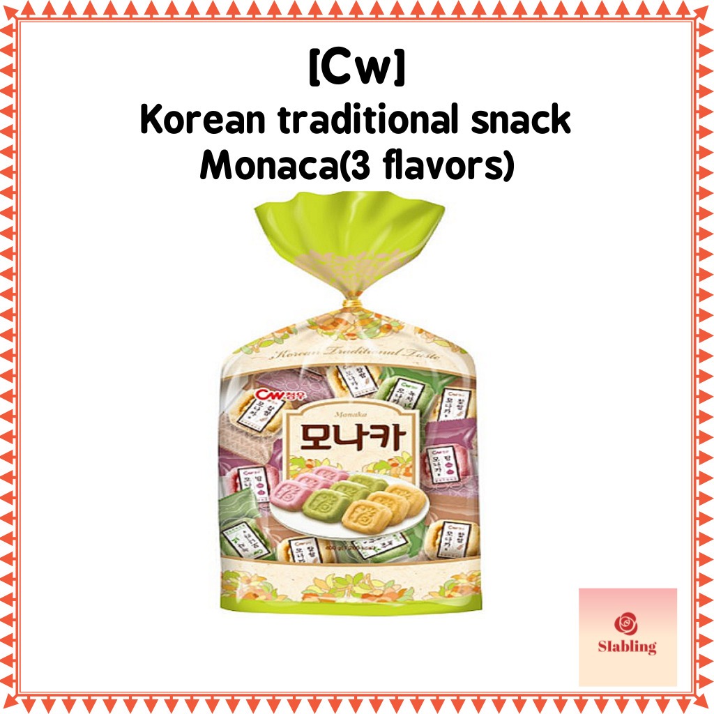 [Cw] Korean traditional snack Monaca 400g(3 flavors)/ korean snack ...