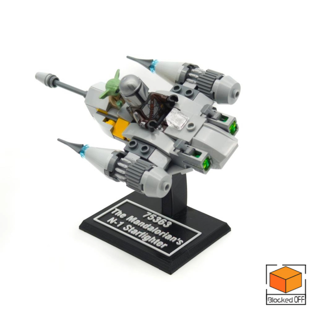 Display Stand for Lego Star Wars The Mandalorian's N-1 Starfighter ...