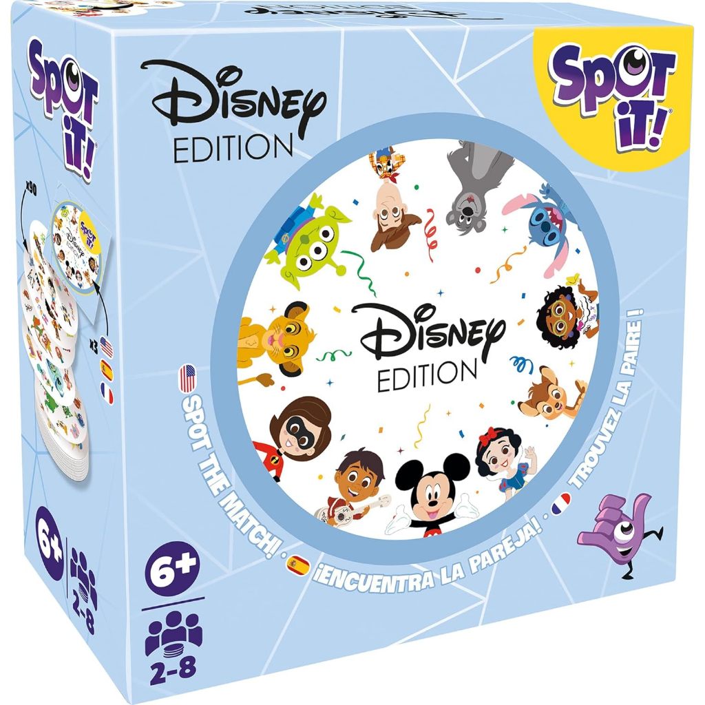 Zygomatic Spot it Dobble Disney Edition Board Game | Shopee Singapore
