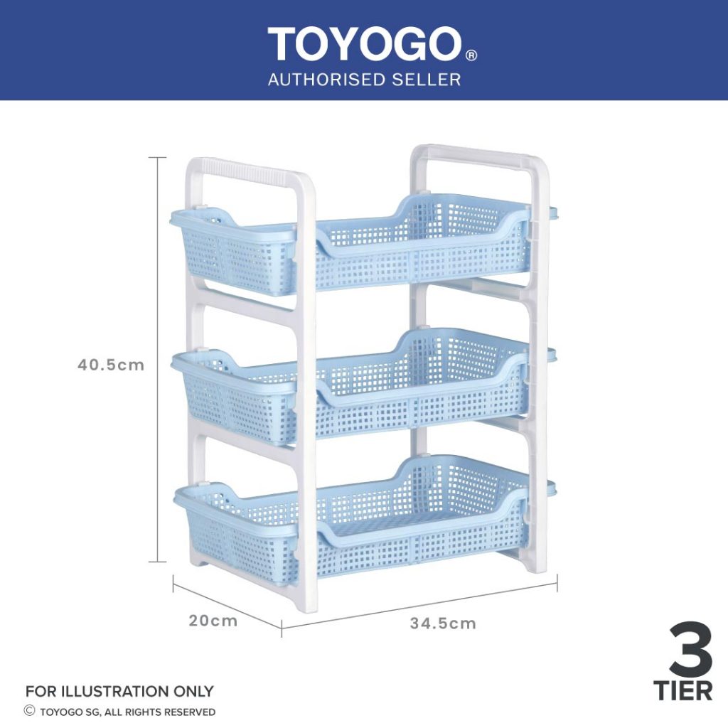 Toyogo 3 Layer DM Tray (7401) | Shopee Singapore