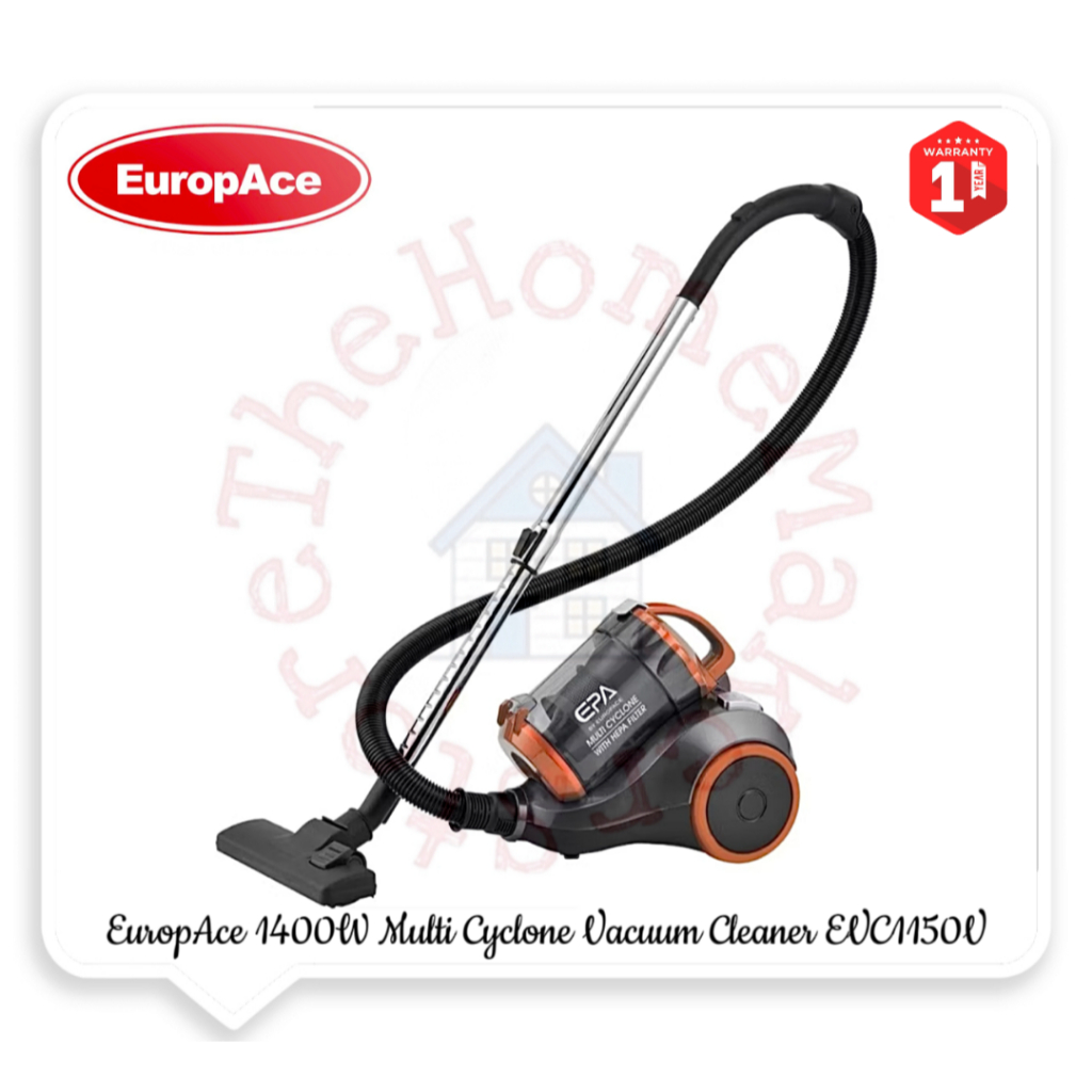 Europace (1400W) Multi Cyclone Vacuum Cleaner EVC1150V | EVC 1150V (1 ...