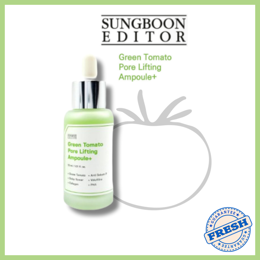 [SUNGBOON EDITOR] Green Tomato Pore Management Ampoule / Skin, Essence / 30ml | Shopee Singapore
