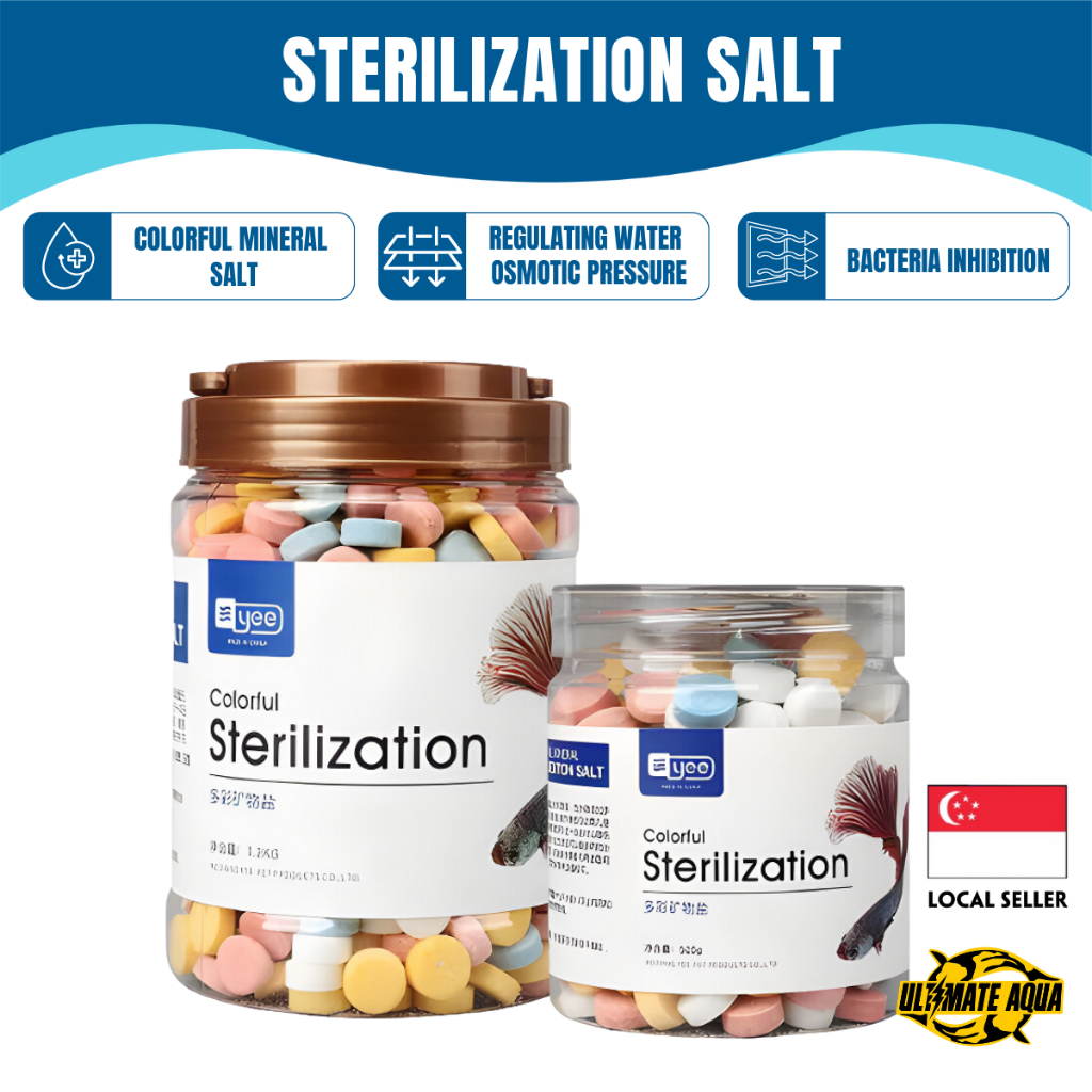 YEE Aquarium Salt for Ornamental Fish, Sea Salt for Sterilization and ...