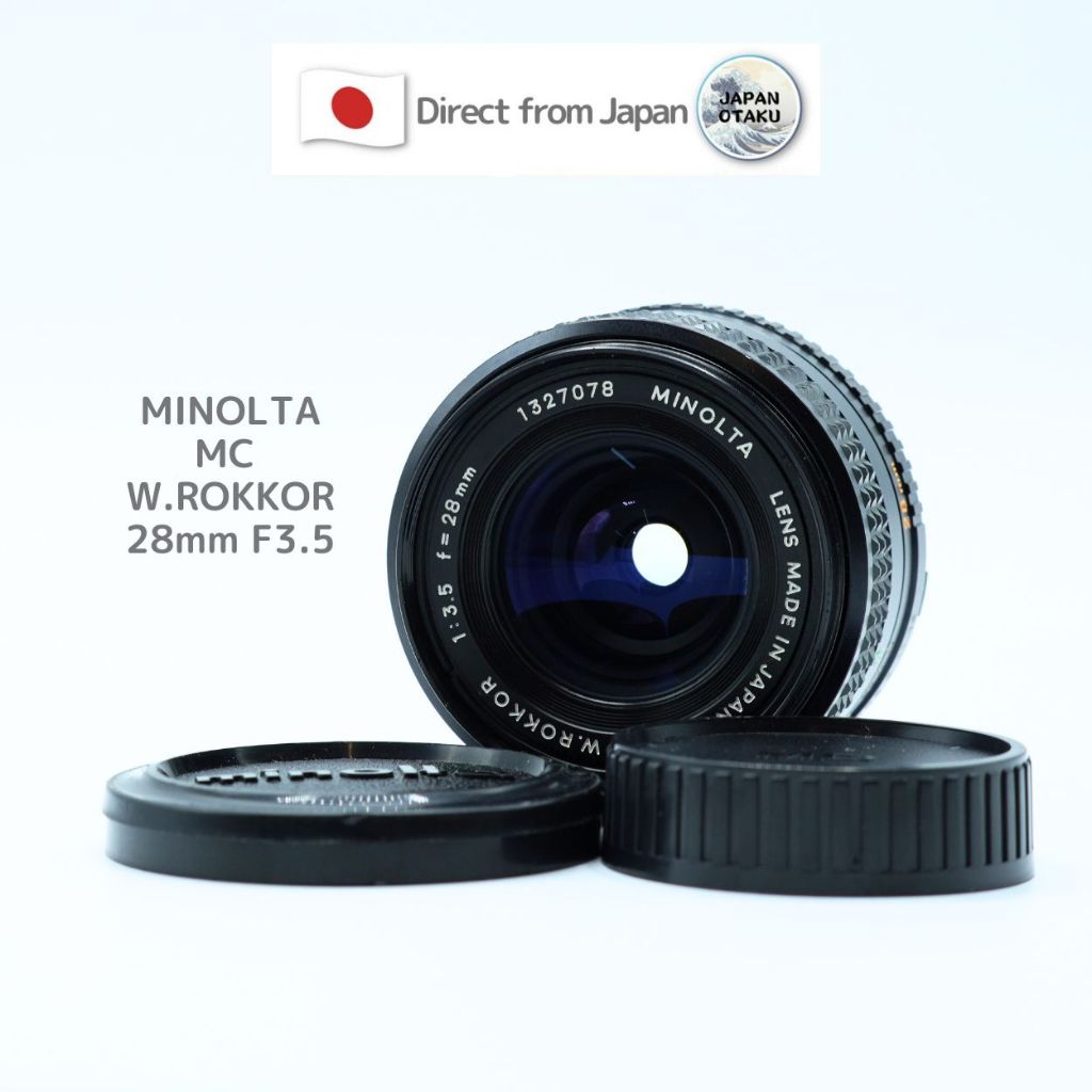 [Used in Japan] " Vintage Lens " MC W.ROKKOR 28mm f/3.5 Minolta Released in Japan | Shopee Singapore
