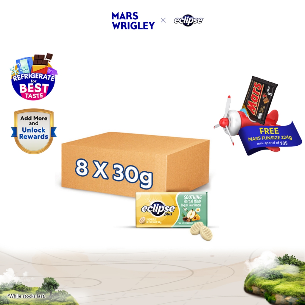 (Outer) Eclipse Plus Loquat Pear 30g x8 | Shopee Singapore