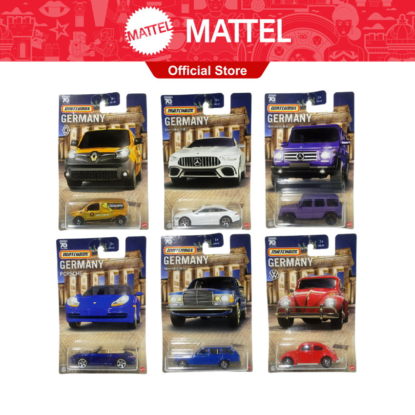 Matchbox Best Of Germany Diecast Vehicle 1:64 Scale - Assorted | Shopee ...