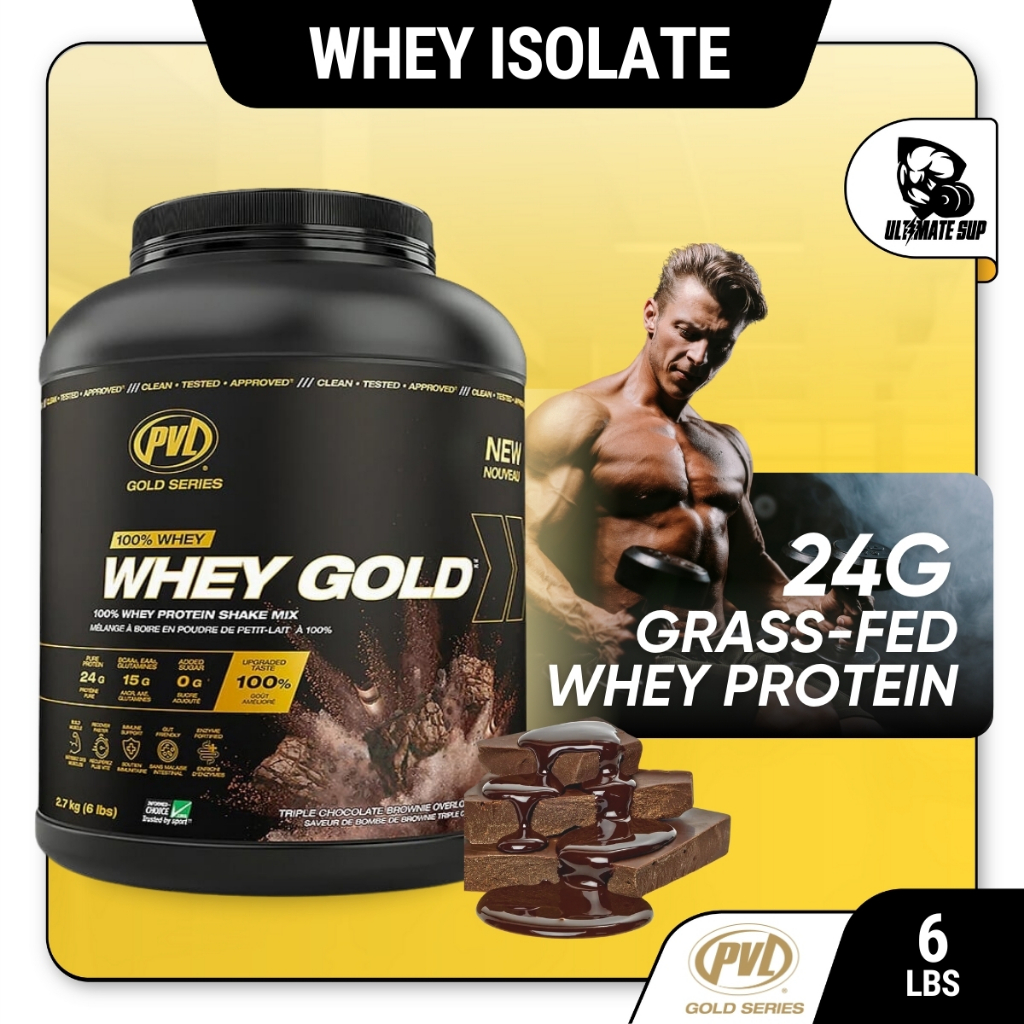PVL Gold Series Whey Gold Protein Powder With Ultra- Filtered Whey ...