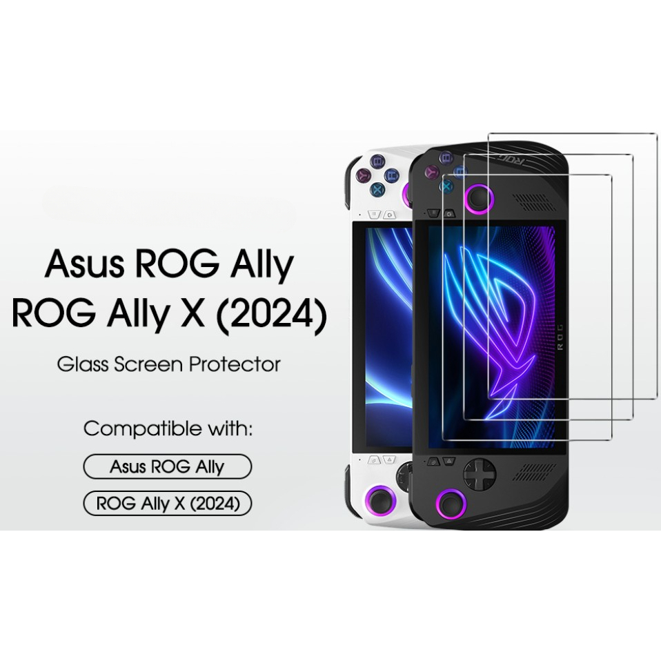 Nintendo Switch 2 Tempered Glass | Asus Rog Ally Premium Tempered Glass ...