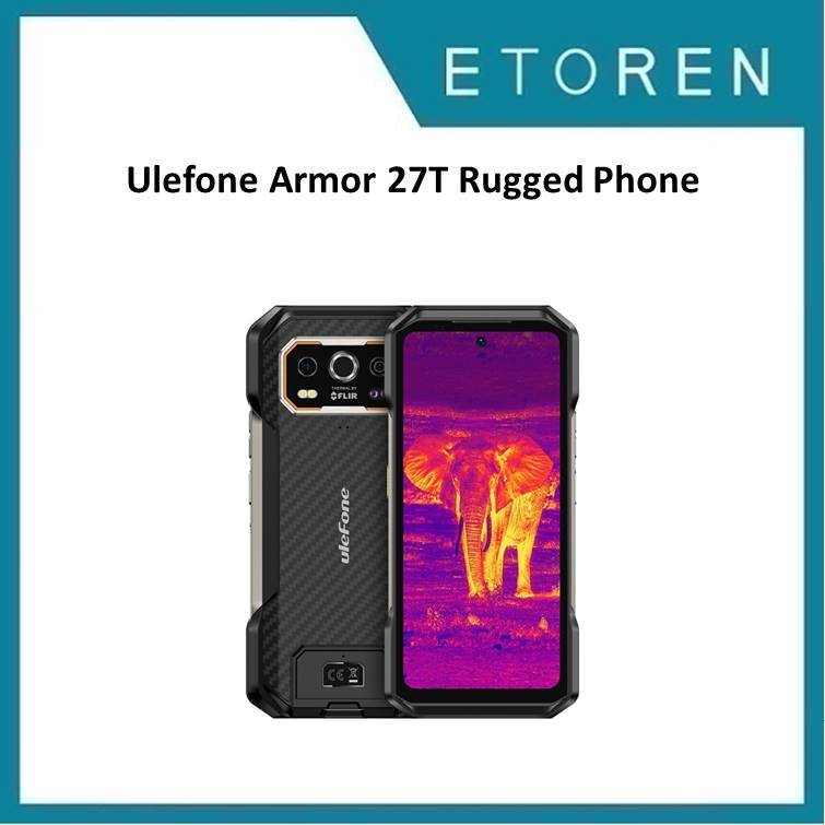 Ulefone Armor 27T Rugged Phone Dual Sim 256GB Black (12GB RAM) - Thermal Imaging Camera | Shopee ...