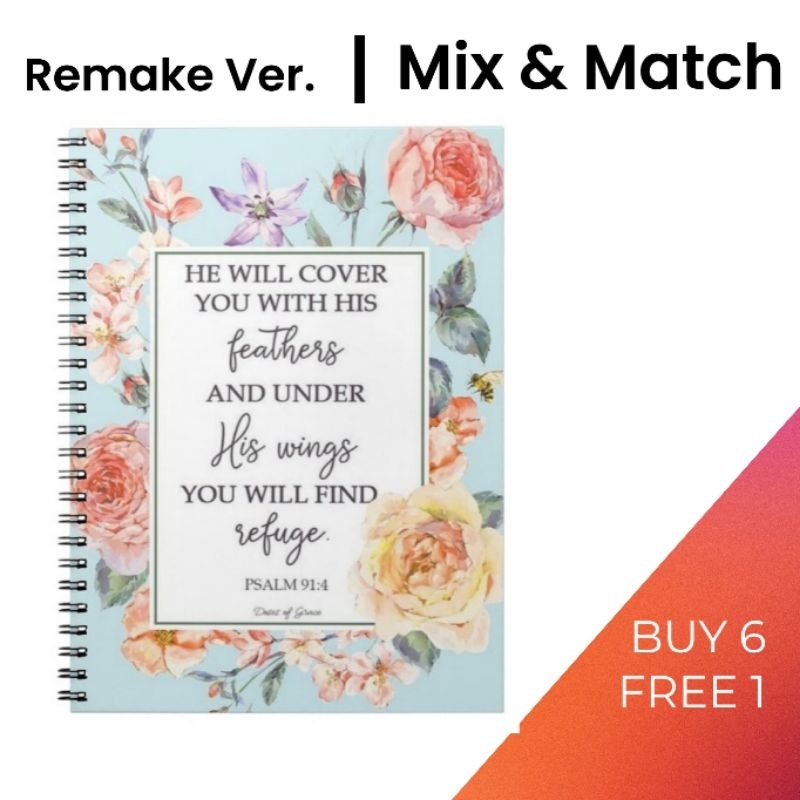 [SG Ready Stock] Christian Bible Verses A5 Size Single Line Notebook ...