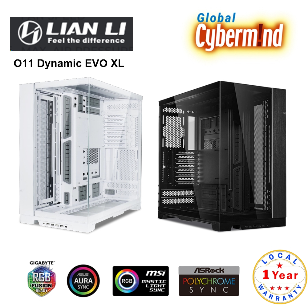 Lian Li O11 Dynamic EVO XL Full Chassis Desktop Casing Tempered Glass ...