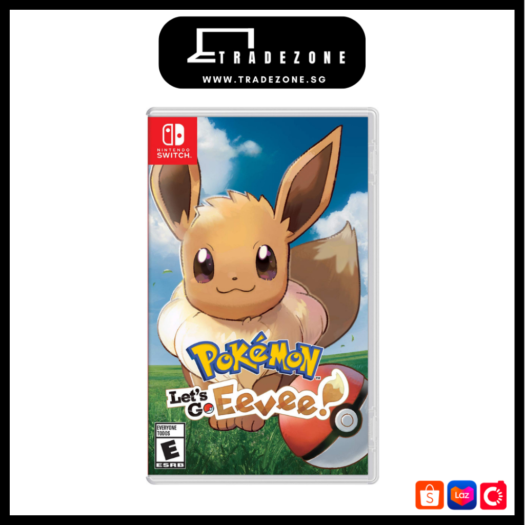 [TradeZone] Nintendo Switch Pokemon: Let's Go, Eevee! | Shopee Singapore