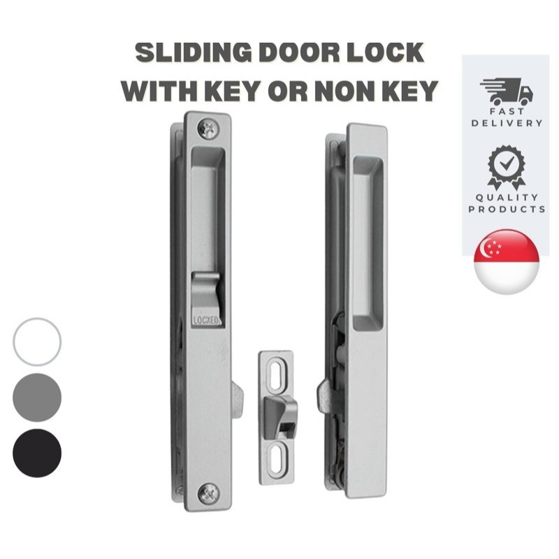 Sliding Door Lock Balcony Sliding Door Lock OR KEYLESS | Shopee Singapore