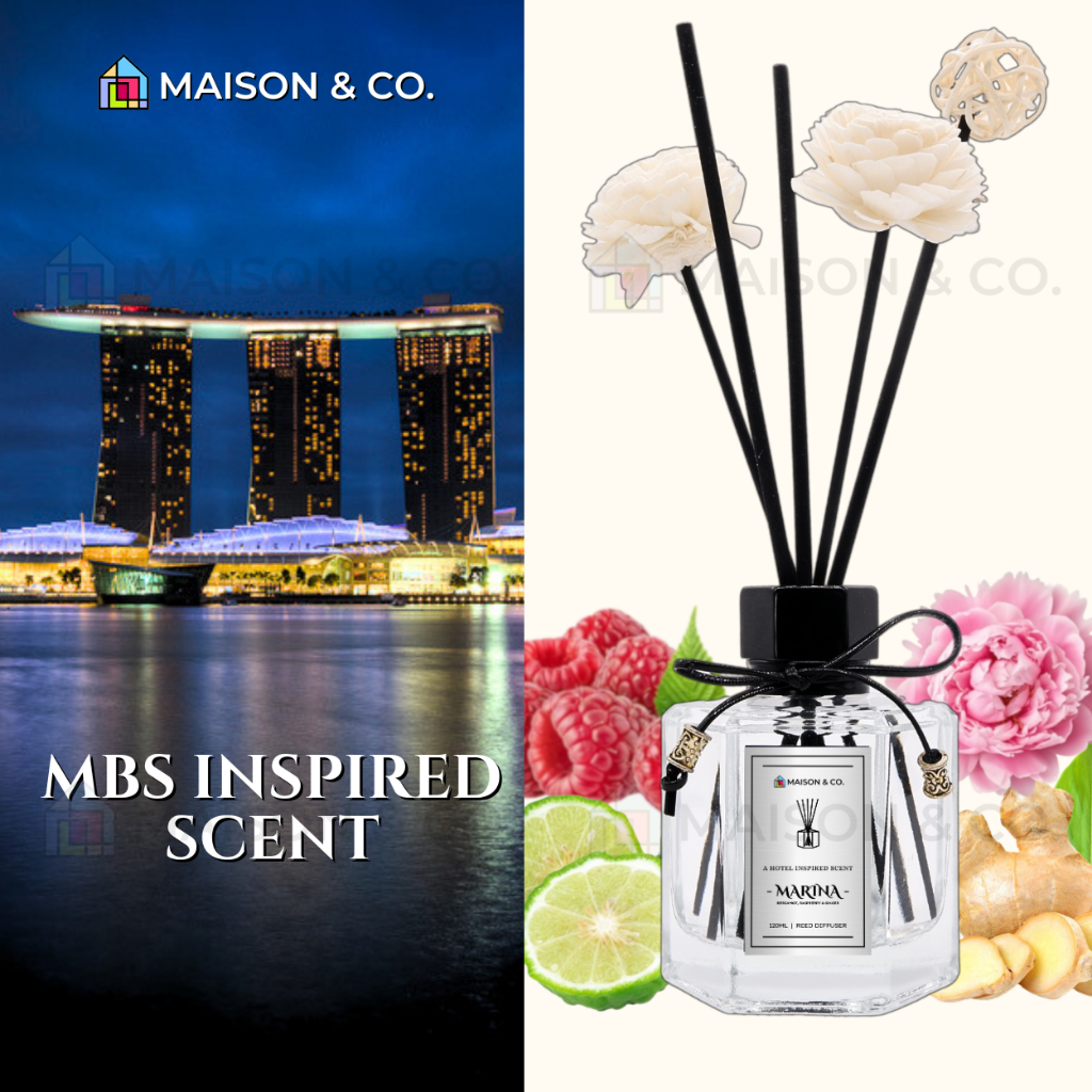 【9.9 MEGA SALE】120ml Reed Diffuser | Hotel Fragrance Aromatherapy Pure ...