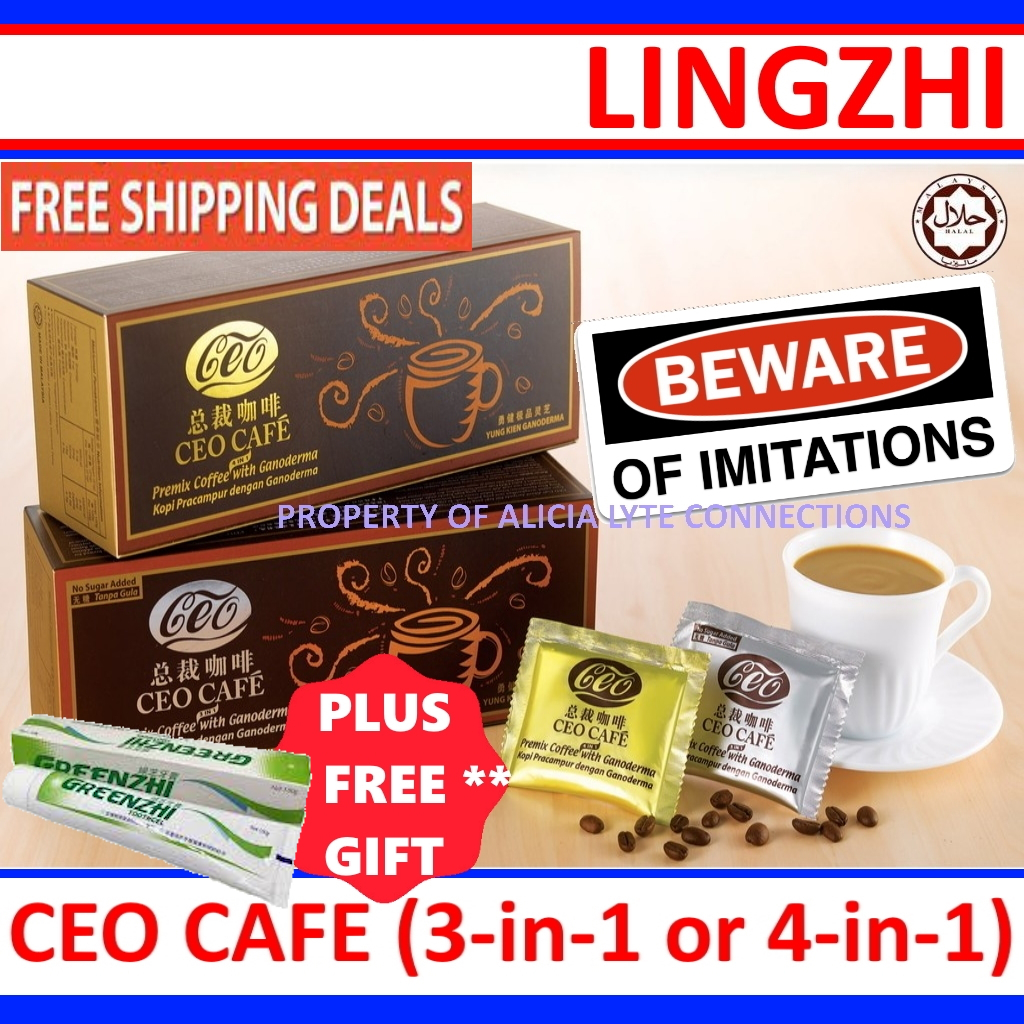 FREE GREENZHI Toothpaste ☕ Lingzhi Coffee CEO Cafe | 3-in1 or 4-in-1 ...