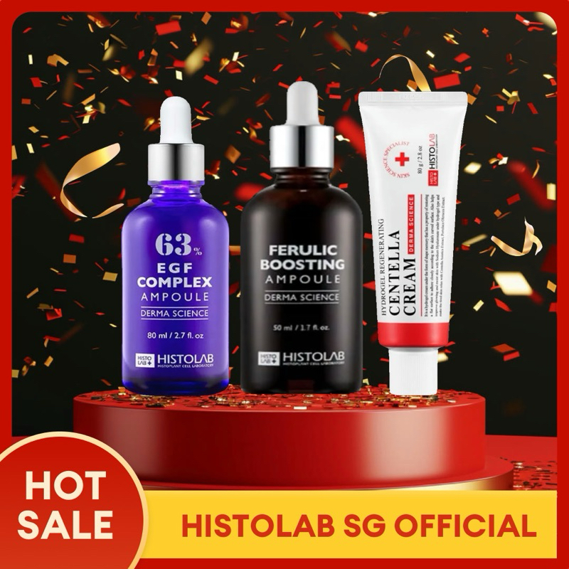 HISTOLAB C&E FERULIC BOOSTING Ampoule50ml 2 .EGF Ampoule 63% 50ml 3 ...