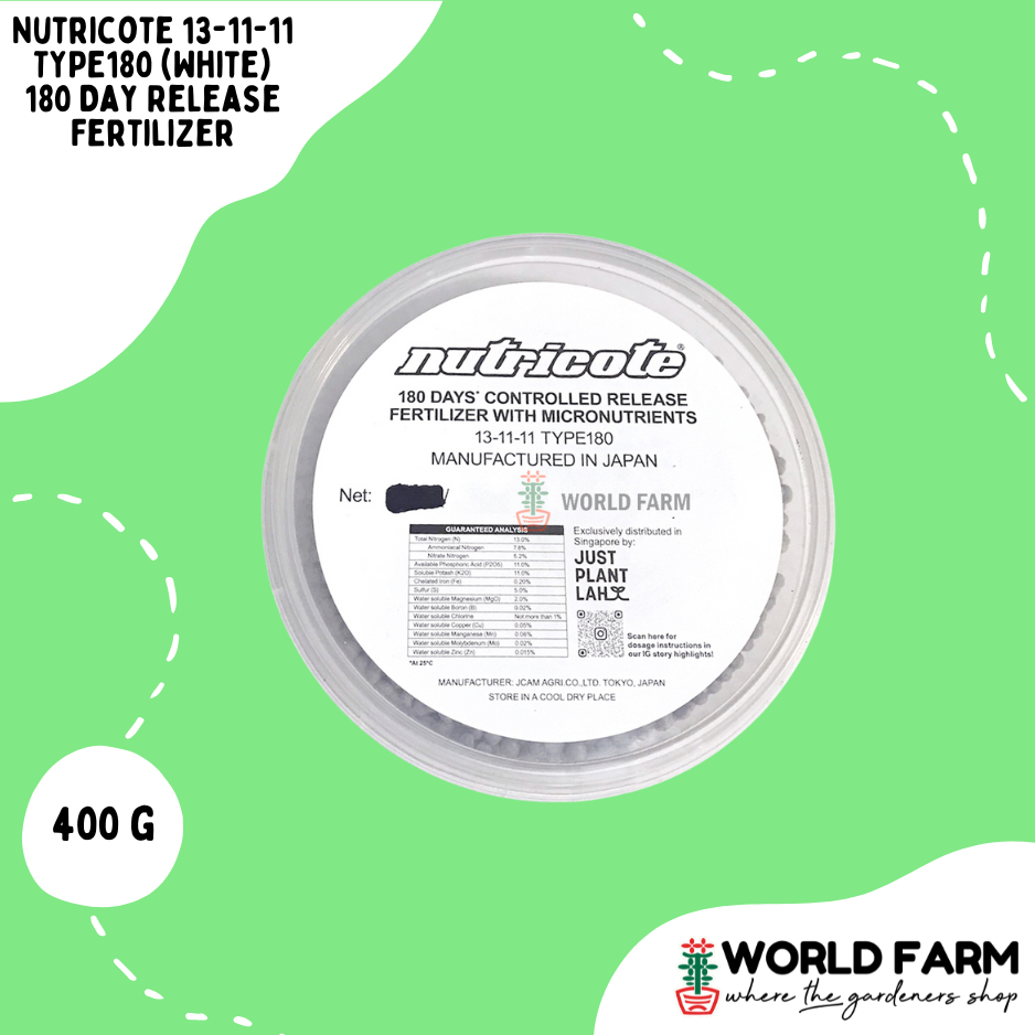 Nutricote 13-11-11 TYPE180 (White) 180 Day's Controlled Release ...