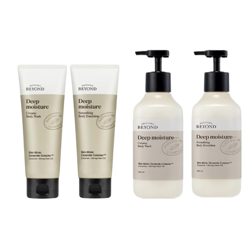Beyond Deep Moisture Smoothing Body Wash 150ml/500ml Emulsion Lotion ...