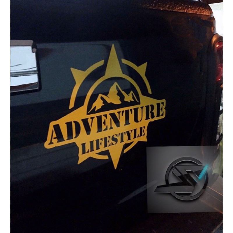 S76 4x4 Off Road Adventure Lifestyle Car Sticker Triton Hilux Ranger ...
