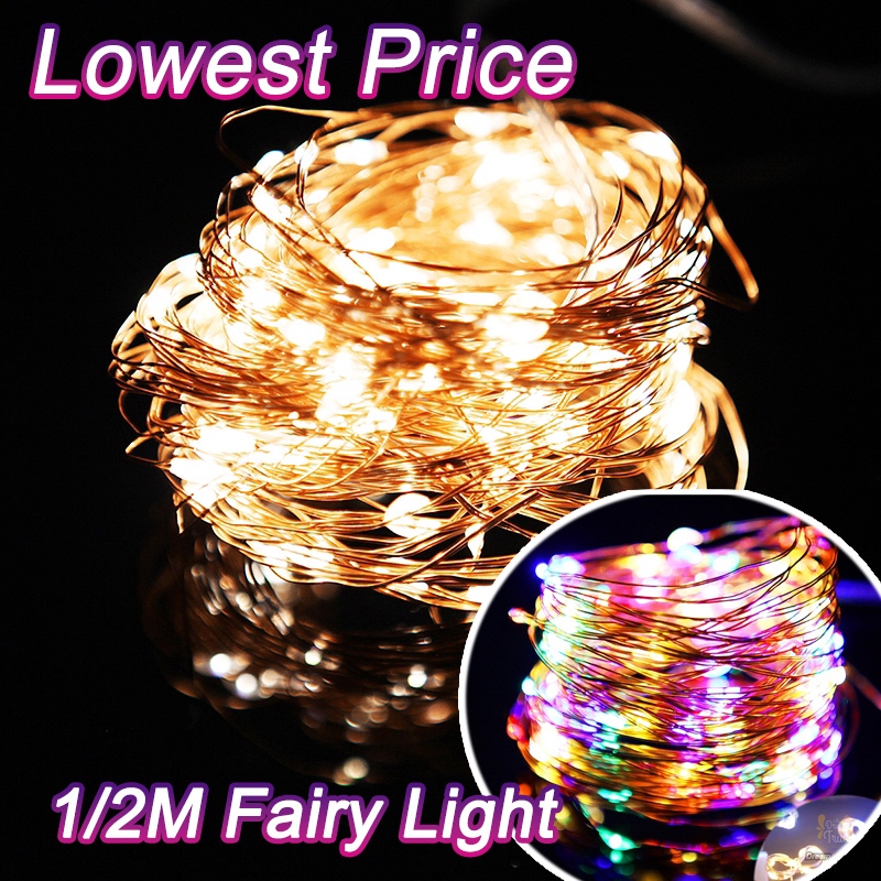 【Lowest price】Fairy Light String LED Copper Wire String Light 1/2M ...