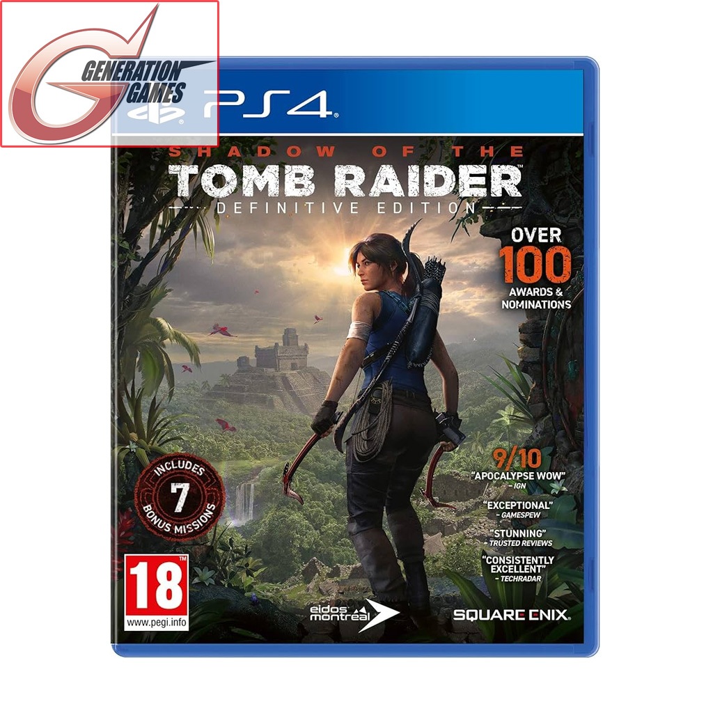 PS4 Shadow of the Tomb Raider Definitive Edition (R2 English) | Shopee ...