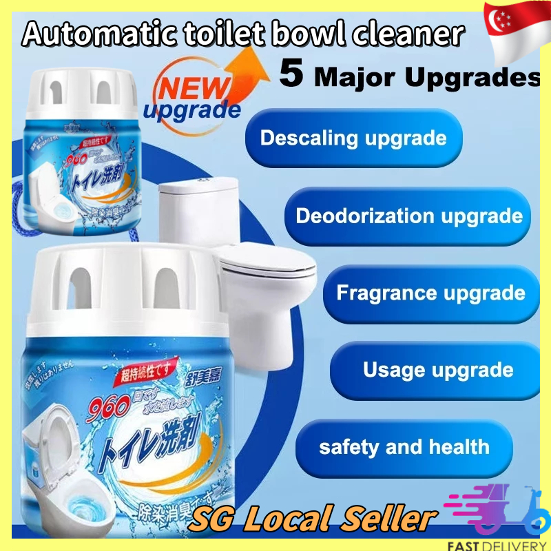 [SG Ready Stock]Automatic Toilet Bowl Cleaner Toilet Blue Flush ...