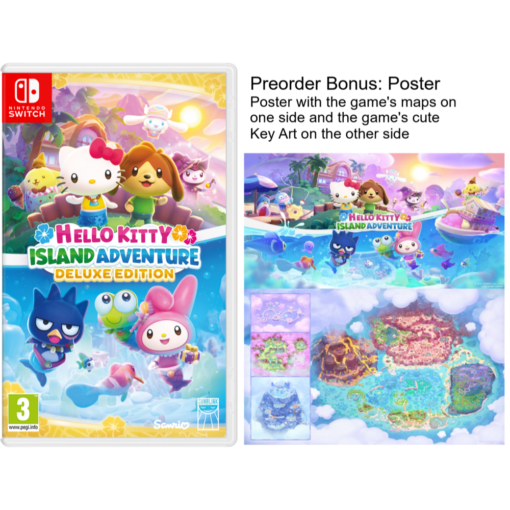Hello Kitty Island Adventure Deluxe Edition (Nintendo Switch) | Shopee ...