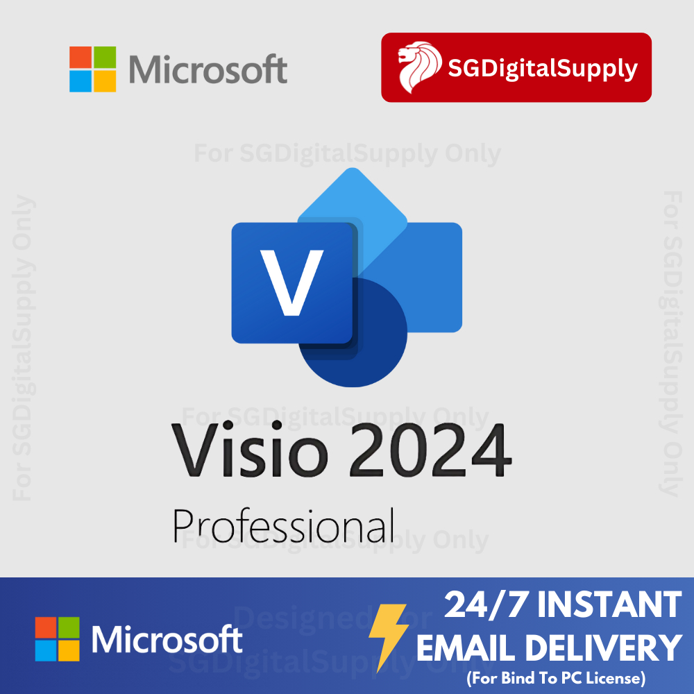 Microsoft Visio Professional 2024 Retail License | Fast Digital ...