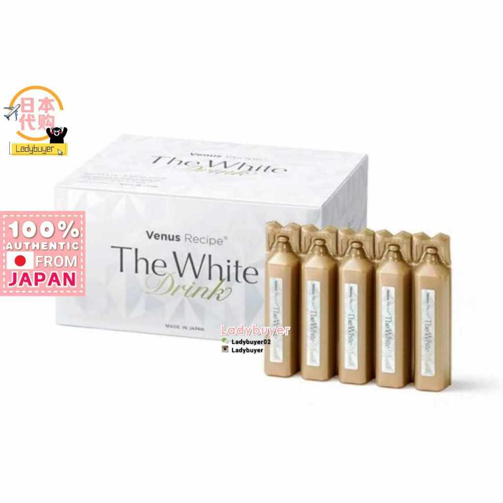 Japan AXXZIA Venus Recipe The White Drink 1Box 30ml X 15pcs | Shopee ...