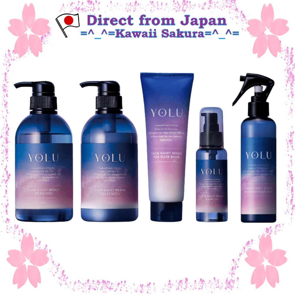 YOLU Calm Night Repair Shampoo/Treatment/Hair oil/Hair Mask/Hair Mist ...