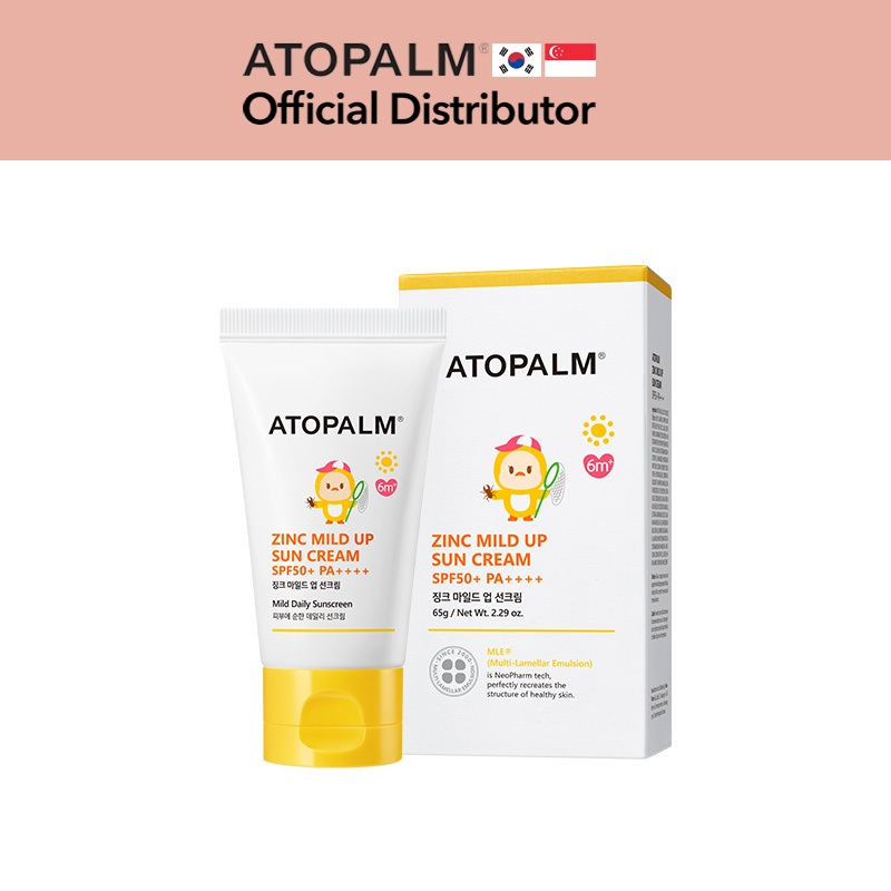 ATOPALM Zinc Mild Up Sun Cream SPF50+ PA++++ / Sun Protection ...