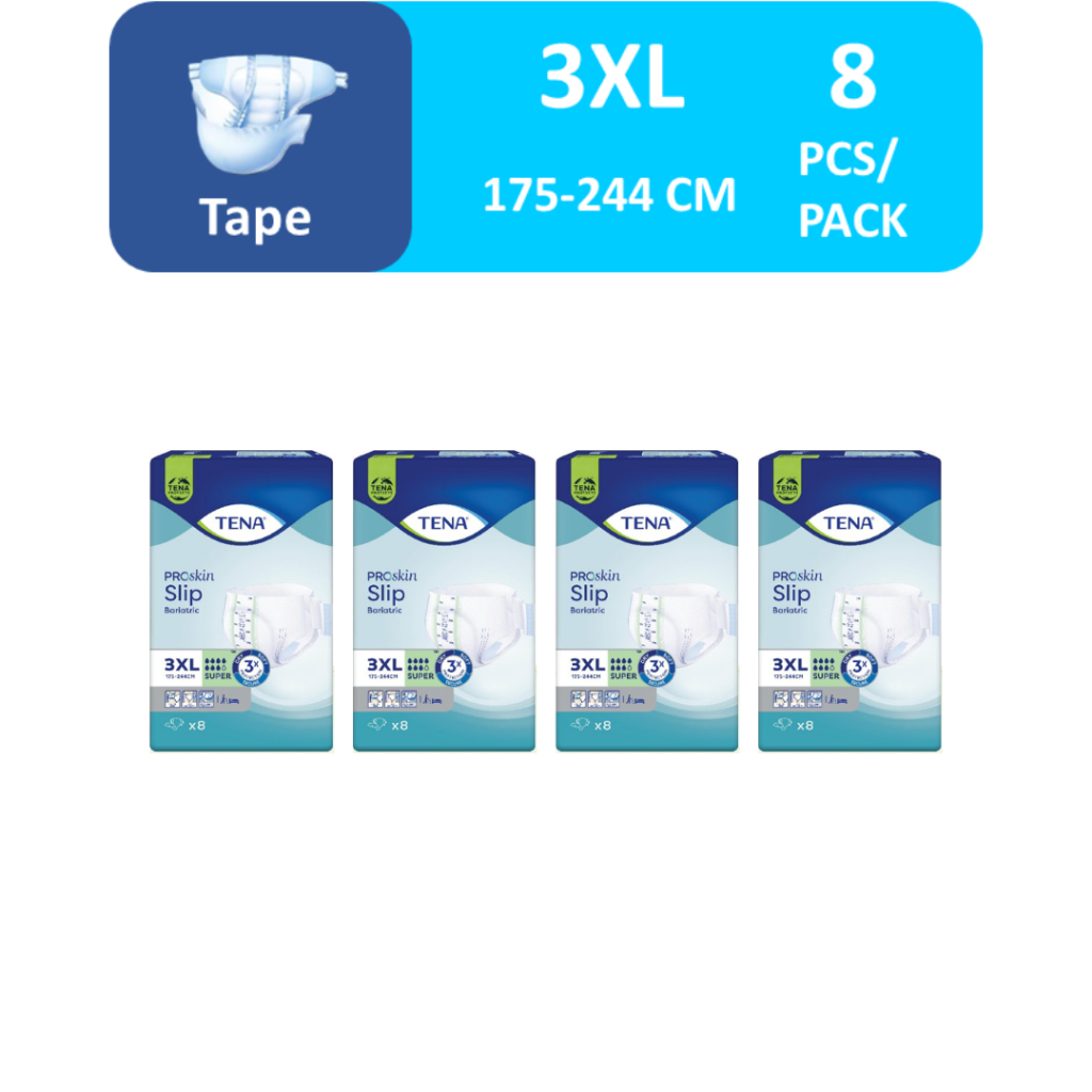TENA Unisex Value/Proslip/Proskin Adult Unisex Diapers M/L/XL | Shopee Singapore