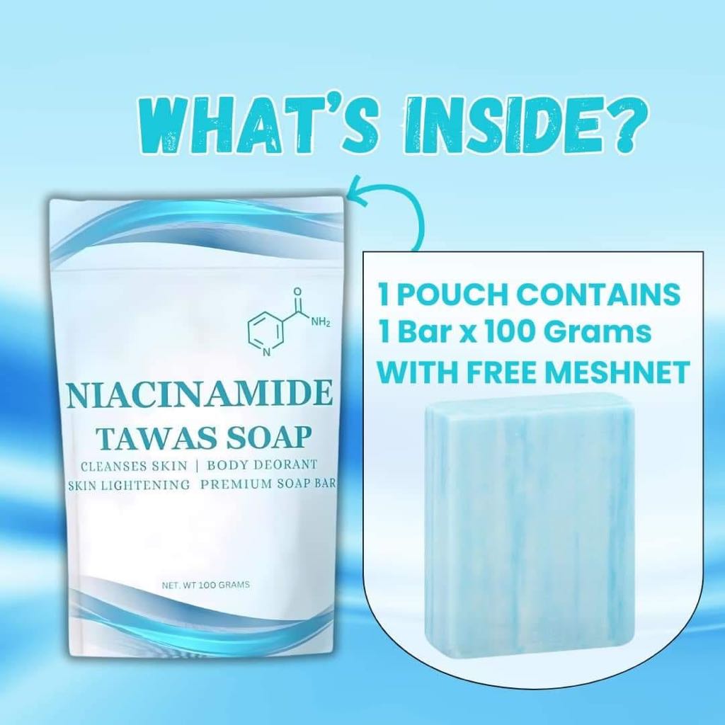 FORMULOVE Niacinamide Tawas Soap Cleanses Skin Body Deodorant Skin ...