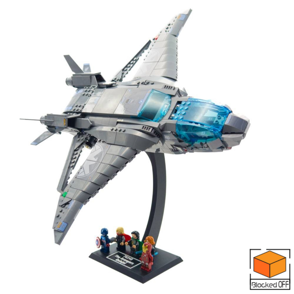Display Stand for Lego Marvel The Avengers Quinjet (76248) | Shopee ...