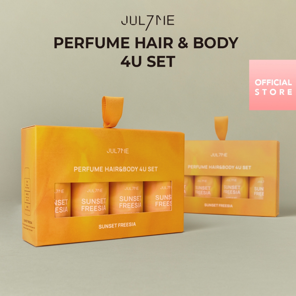 [JULYME] Perfume Hair & Body 4U Travel Set(Perfume Shampoo 60ml ...